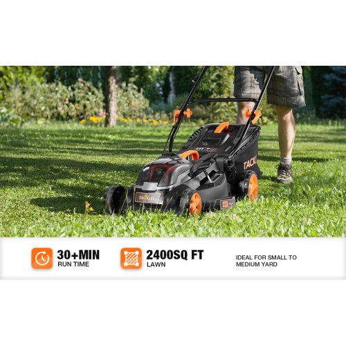 Cordless Lawn Mower 16 Inch, 6 Mowing Heights, 40V MAX(36V) Electric L ...