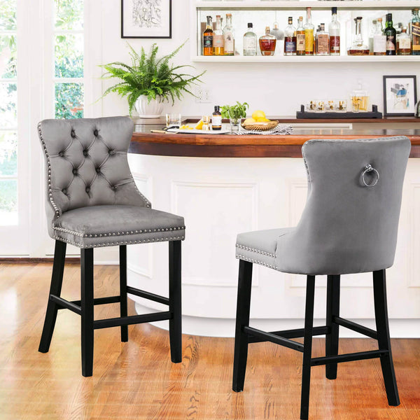 Upholstered bar height chairs store